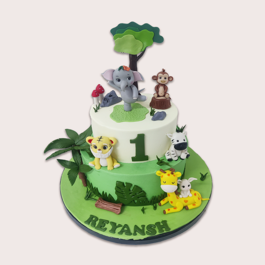 Animal Animals Cake | Custom Cakes | Crave by Leena, Bangalore