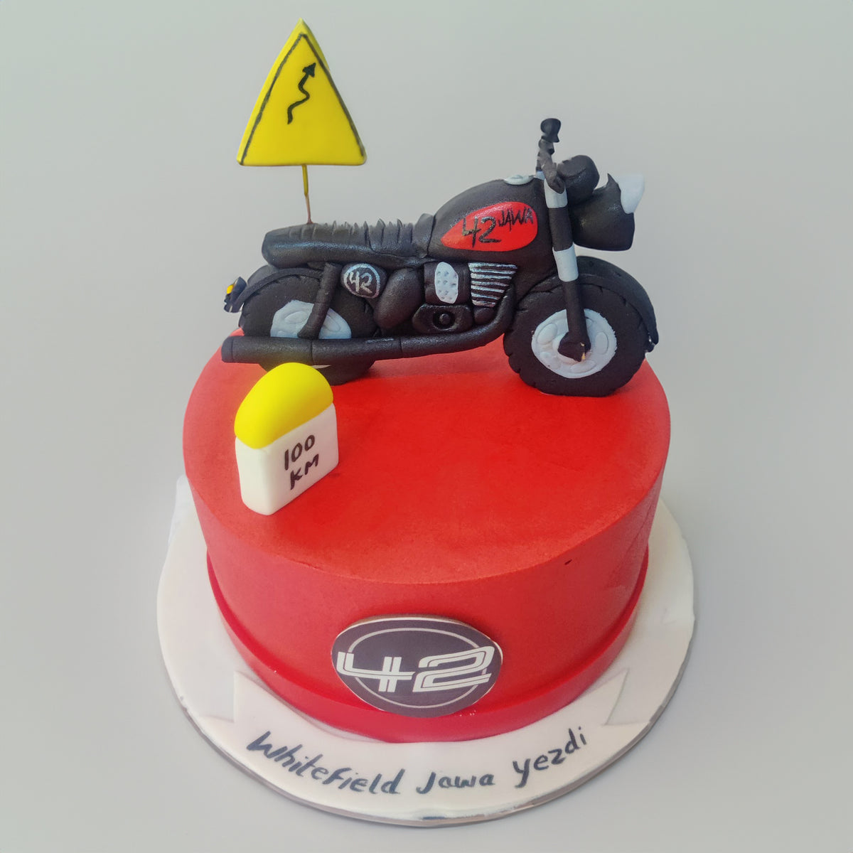 Jawa Love – Motorcycle Theme Cake for Bikers – Crave by Leena