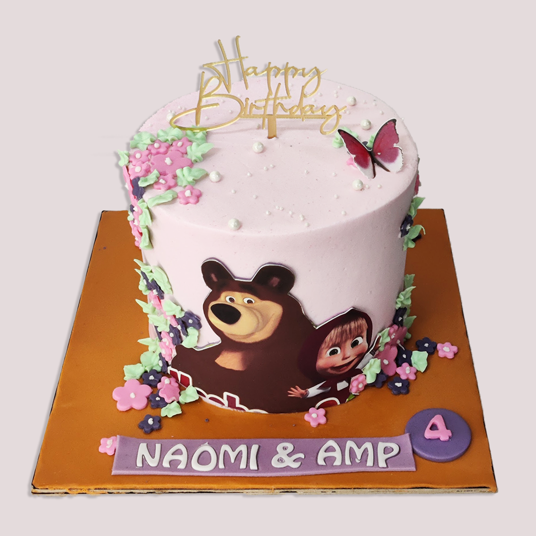 Masha & Bear with Topper – Crave by Leena