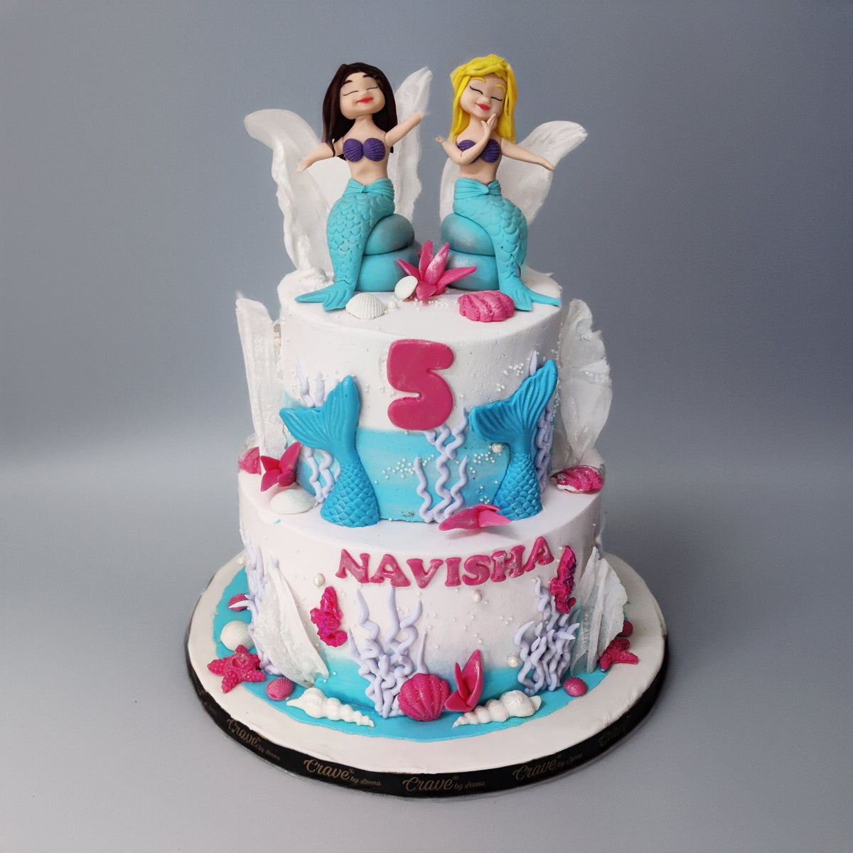 Mermaid World | Custom Cakes | Crave by Leena, Bangalore
