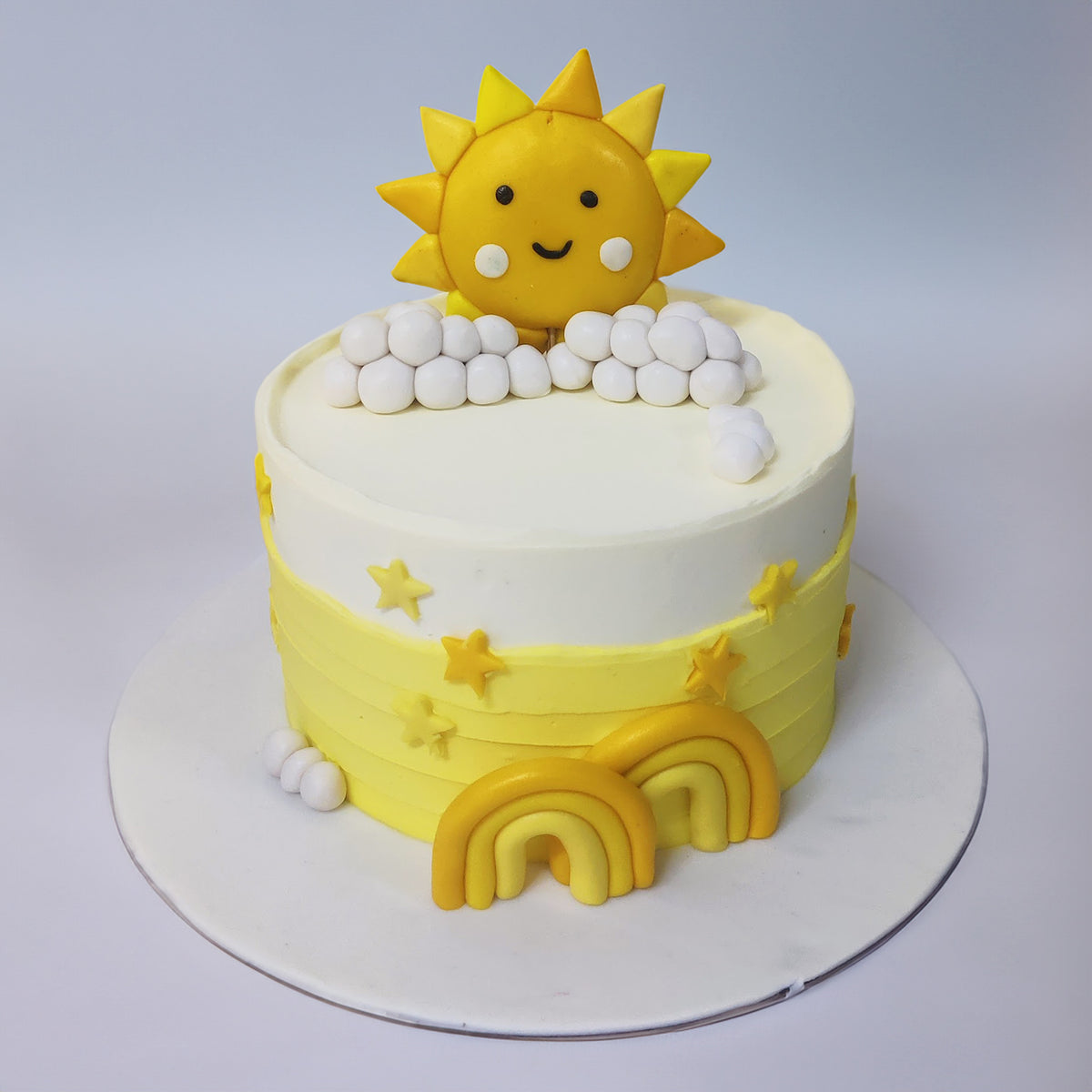 My Bright Sun Cake – Adorable Sunshine & Rainbow Cake – Crave by Leena