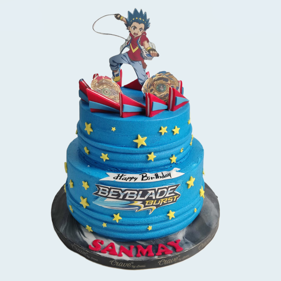 Beyblade cake – Crave by Leena