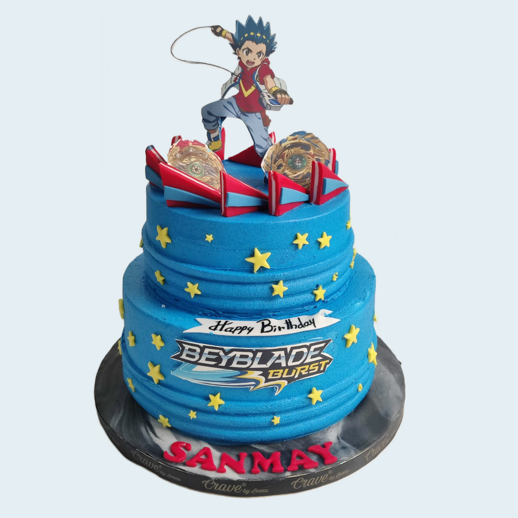 Beyblade cake – Crave by Leena