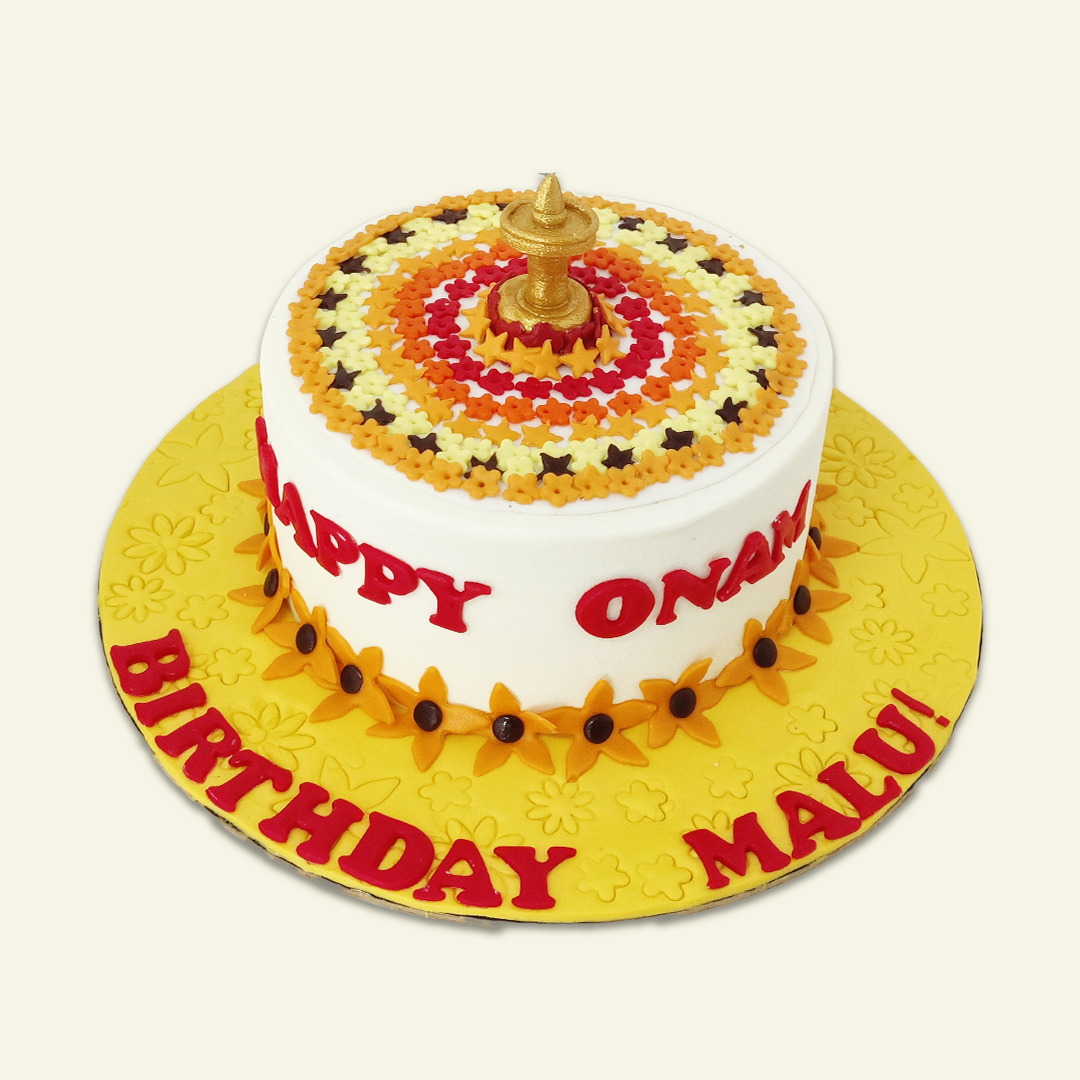 Onam Theme Cake Bangalore | Crave by Leena