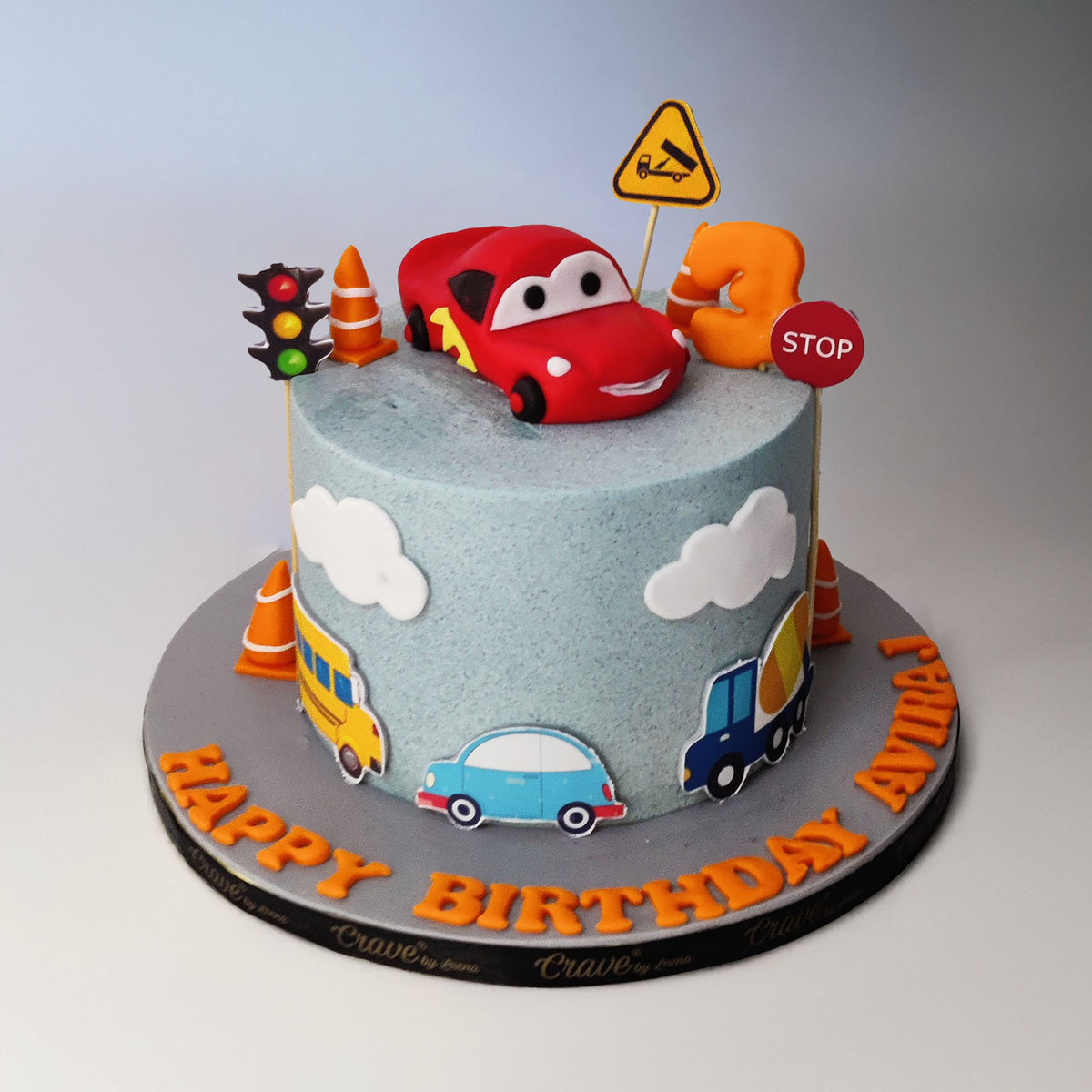 Speedway Adventure Cake – Racing Themed Birthday Cake for Kids – Crave ...