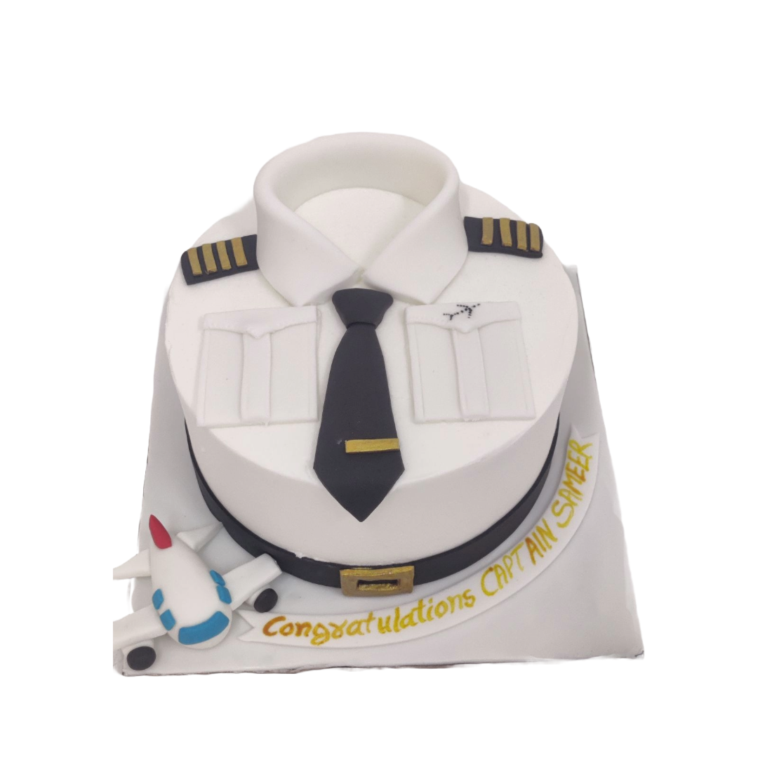 Congrats Captain | Custom Cakes | Crave by Leena, Bangalore