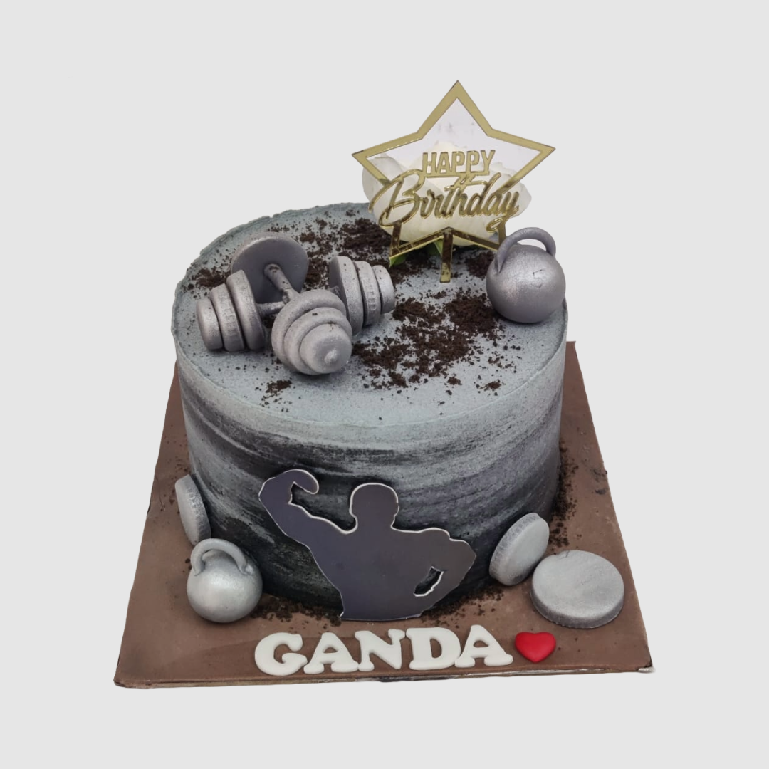Bicep Curl Cake | Custom Cakes | Crave by Leena, Bangalore