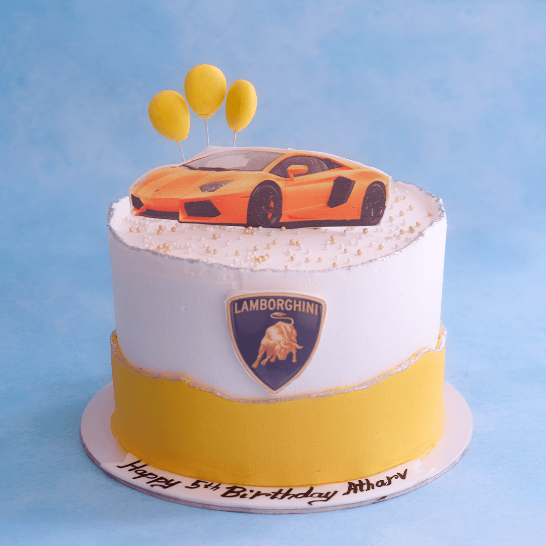 Lamborghini Cake | Custom Cakes | Crave by Leena, Bangalore