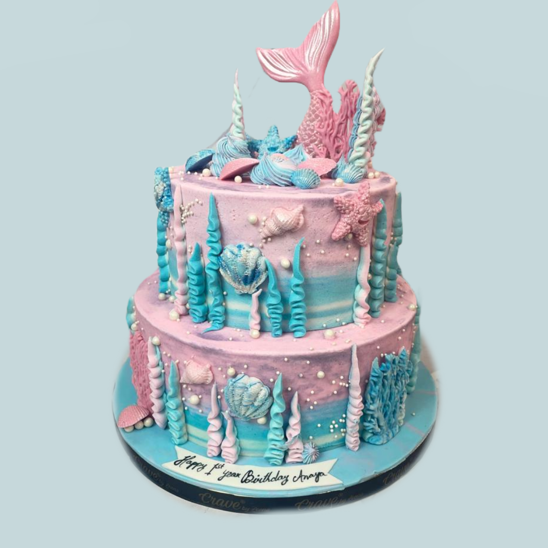 Mermaid Tail | Custom Cakes | Crave by Leena, Bangalore