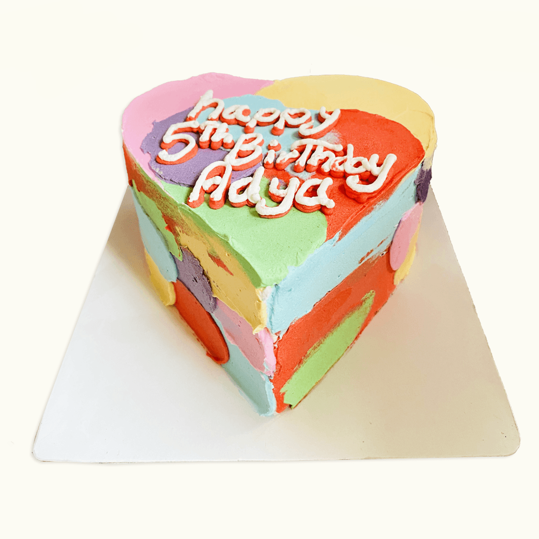 Heart Shape Cake Half Kg - Order Yours Today! | Crave by Leena